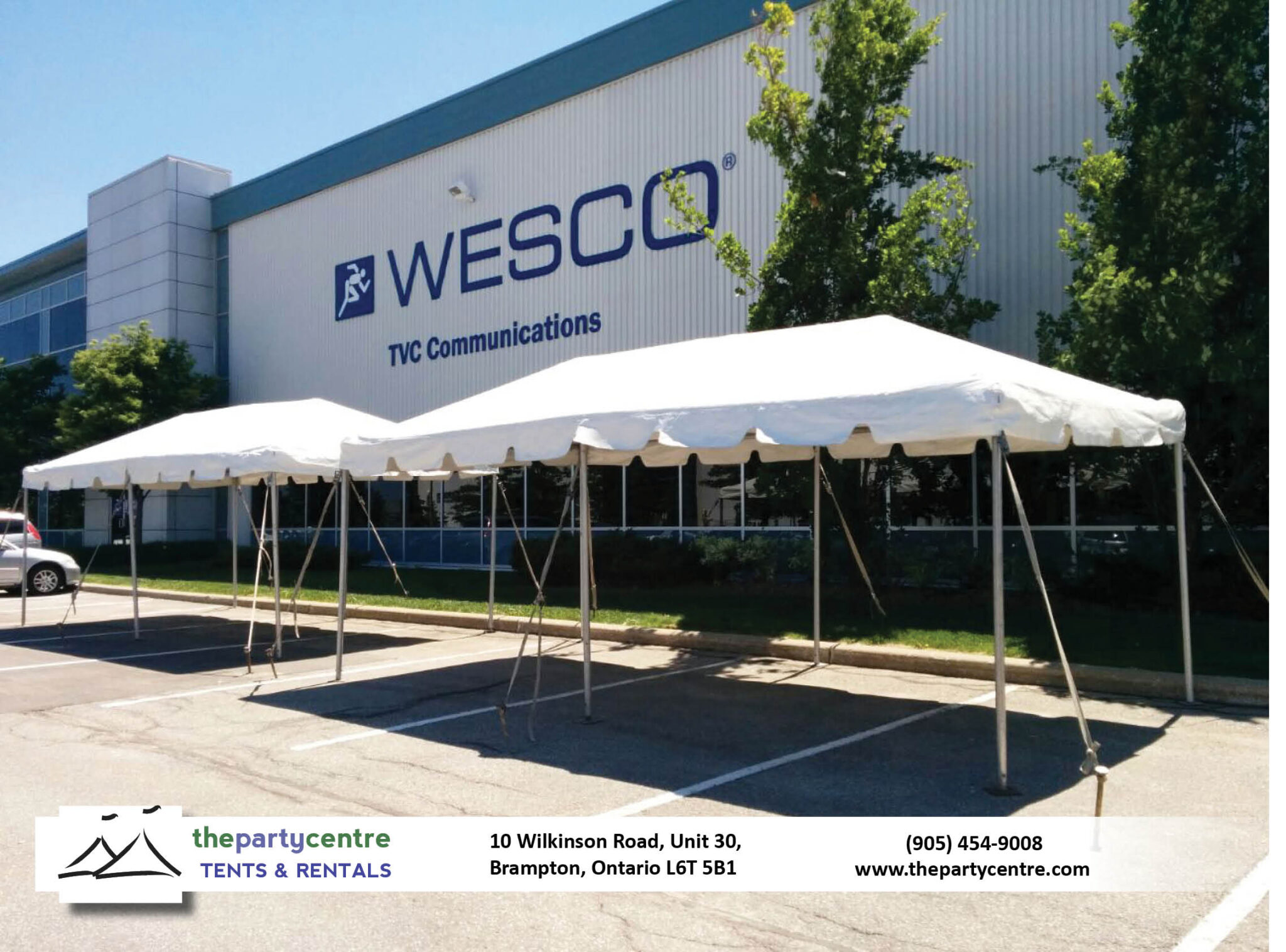 30x60 Composite Frame Tent - The Party Centre