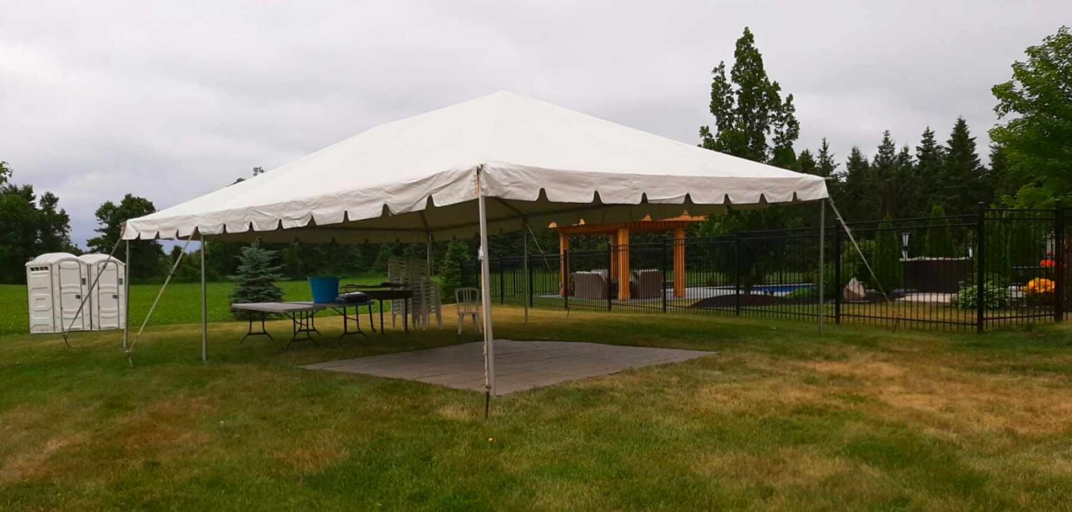 10x20 Frame Tent - The Party Centre