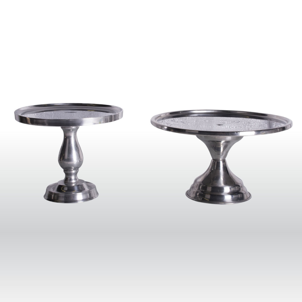 Stainless Steel Cake Stands | The Party Centre