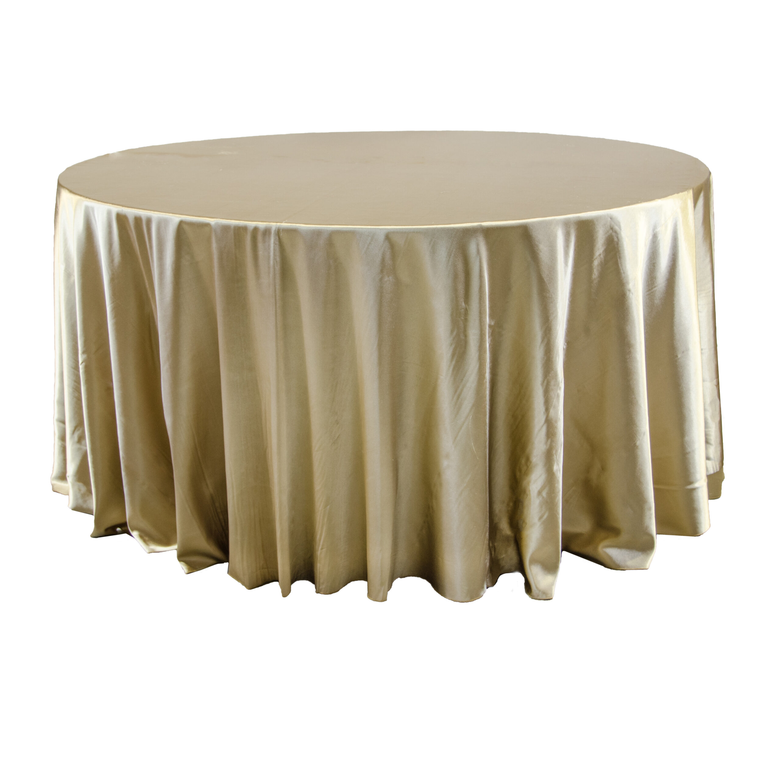 120 inch Round Satin GOLD - The Party Centre